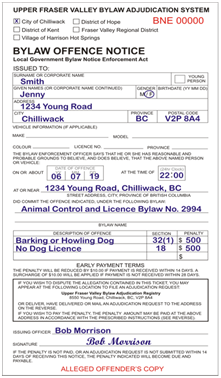 Bylaw Adjudication Forum